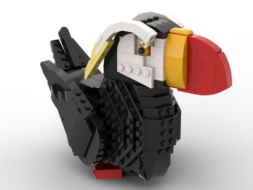 LEGO MOC-212209 Tufted Puffin by makoto_lake | Rebrickable - Build with ...