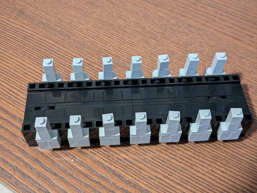 LEGO MOC 7400 Retro Computer Chip by KnockoutNerd | Rebrickable - Build ...