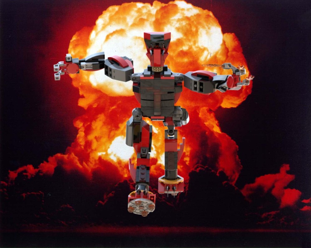 LEGO MOC Fire Monster by LegoOri | Rebrickable - Build with LEGO