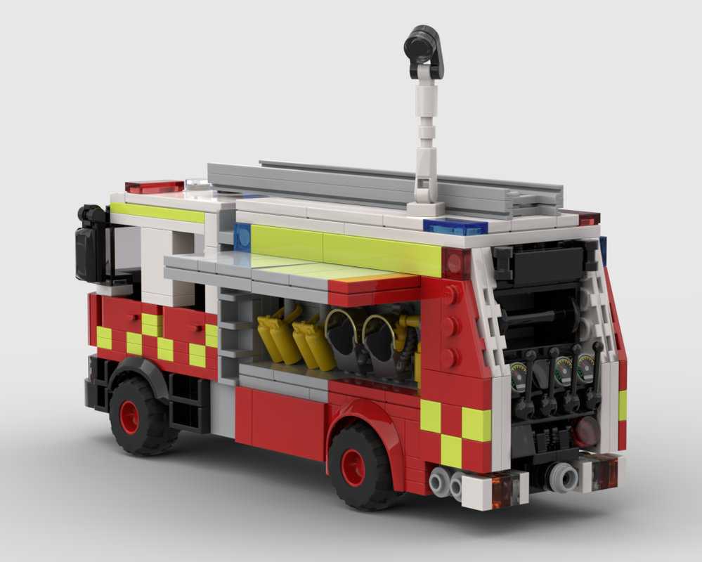 LEGO MOC Class 3 Pumper Fire Truck by reggieranger | Rebrickable ...