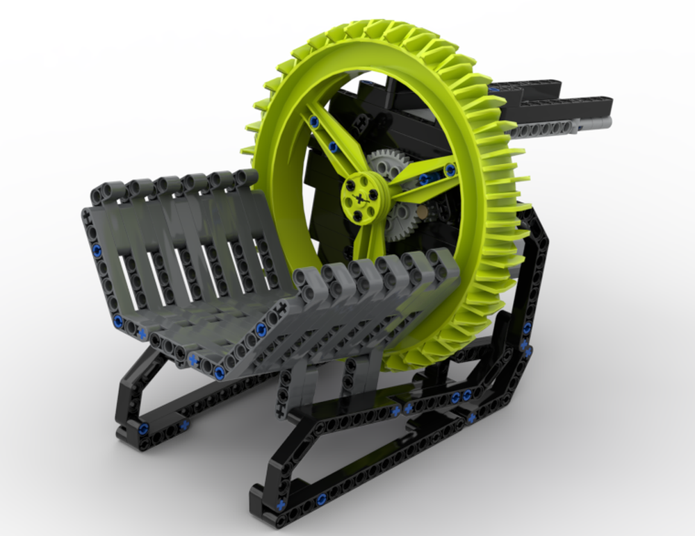 LEGO MOC Lime Wheel by Jude The Lego Dude | Rebrickable - Build with LEGO