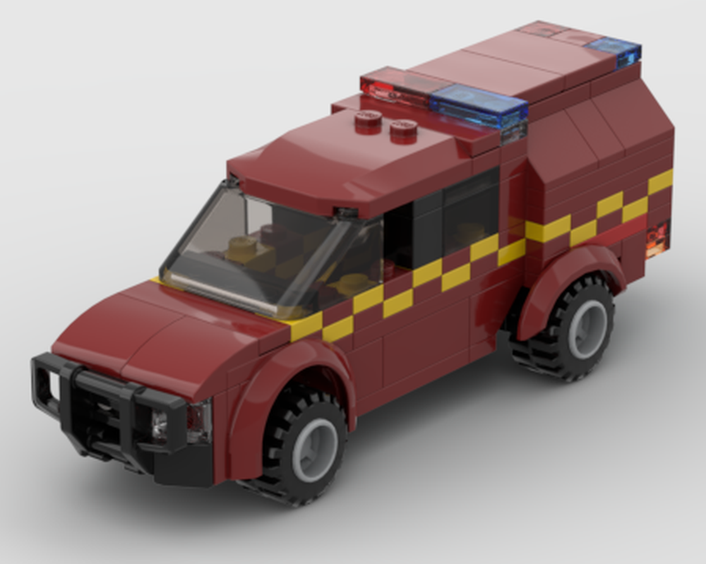 LEGO MOC Fire + Rescue New South Wales Duty Commander vehicle by Bricks ...
