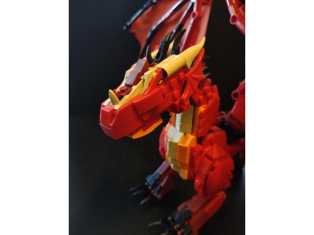 LEGO MOC-212234 Alternative Head for the Dungeons & Dragons' Red-Dragon ...