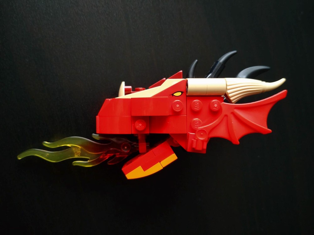 LEGO MOC Alternative Head for the Dungeons & Dragons' Red-Dragon by ...