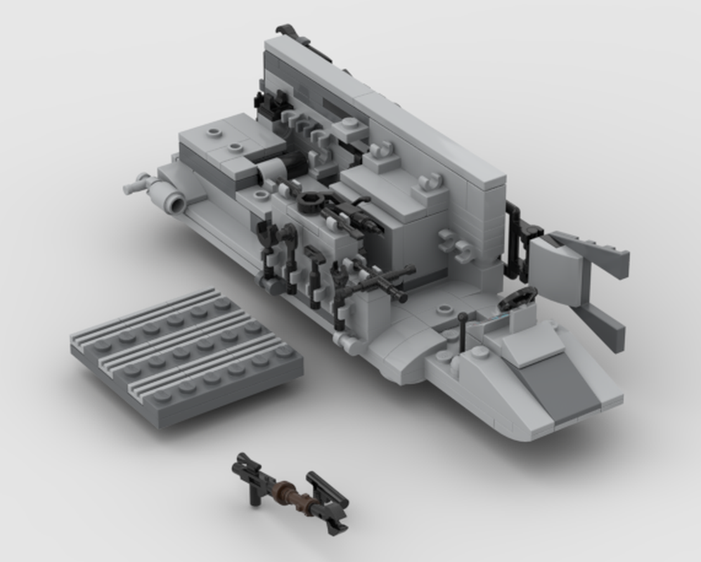 LEGO MOC Peli Motto's Repulsor Lift (75325 Add-On) by DJNGJM ...