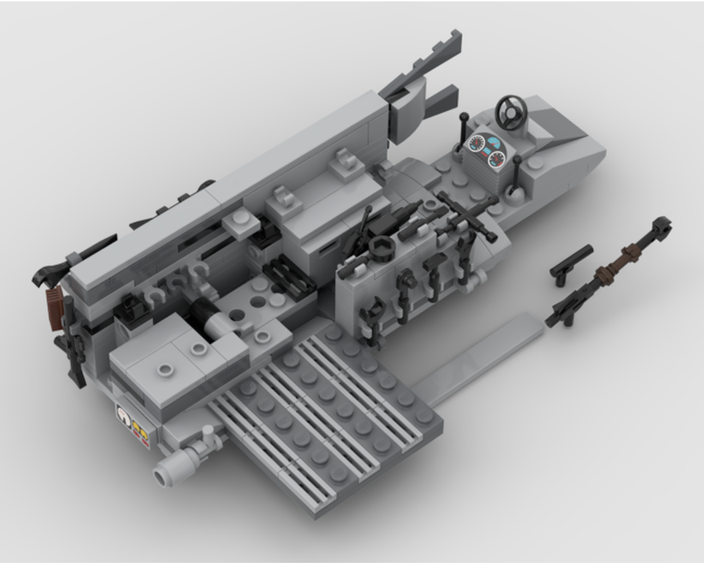 LEGO MOC Peli Motto's Repulsor Lift (75325 Add-On) by DJNGJM ...