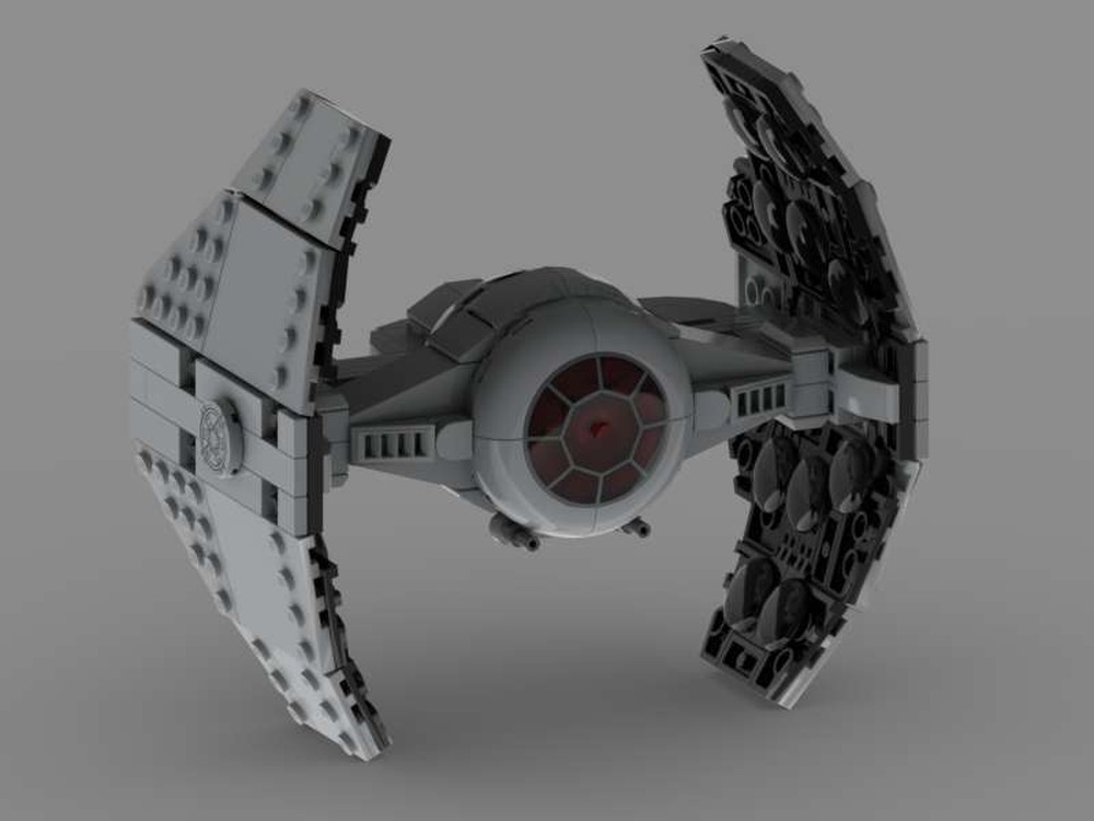 LEGO MOC-212265 TIE/ad v1 - Inquisitors TIE by vikingos | Rebrickable ...