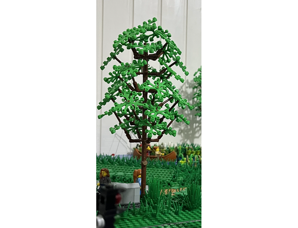 LEGO MOC City oval tree by GTerBricks | Rebrickable - Build with LEGO