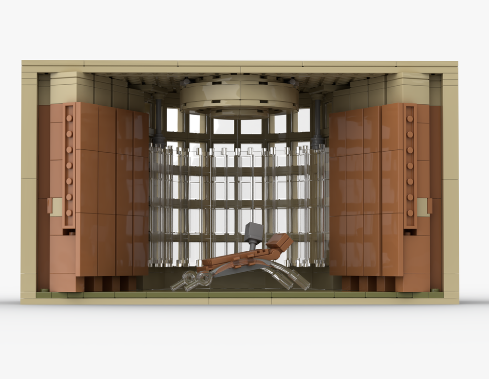 LEGO MOC The Brutalist - Van Buren's library by Ay3cle | Rebrickable ...