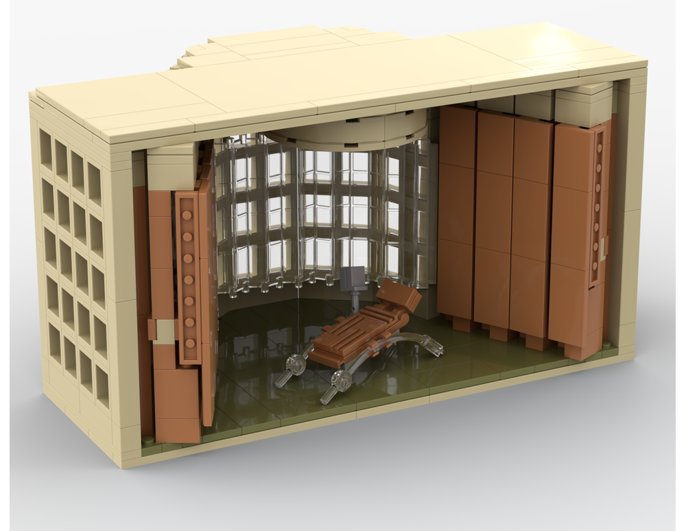 LEGO MOC The Brutalist - Van Buren's library by Ay3cle | Rebrickable ...