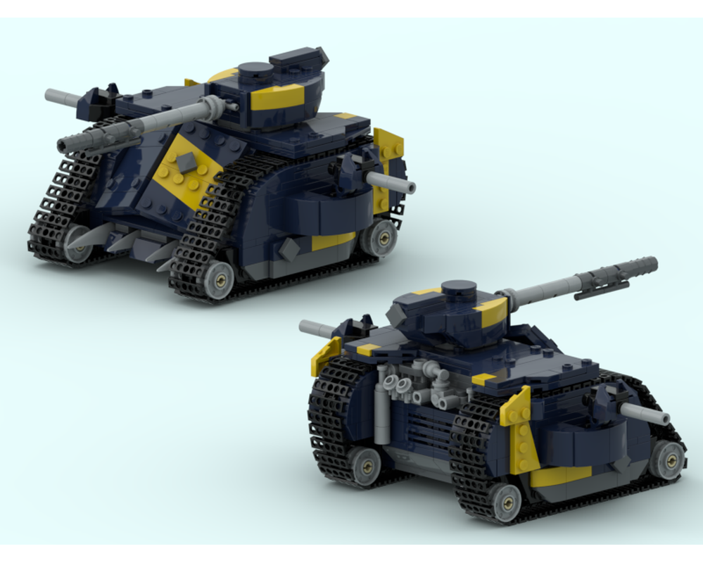 LEGO MOC Xylvania Heavy Tank by Lord_British | Rebrickable - Build with ...