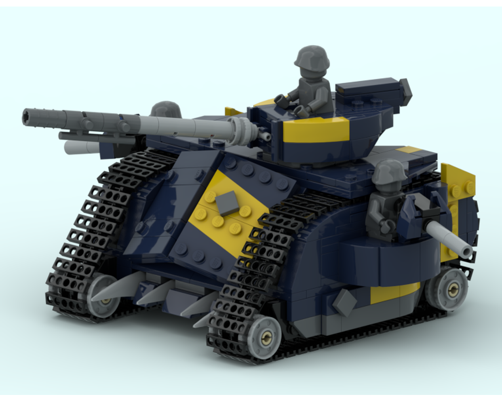 LEGO MOC Xylvania Heavy Tank by Lord_British | Rebrickable - Build with ...