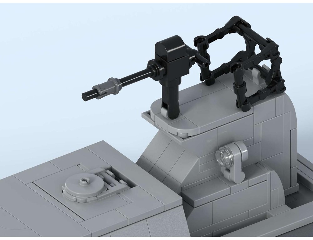 LEGO MOC Imperial Repulsor Scout by VictorBuilds | Rebrickable - Build ...