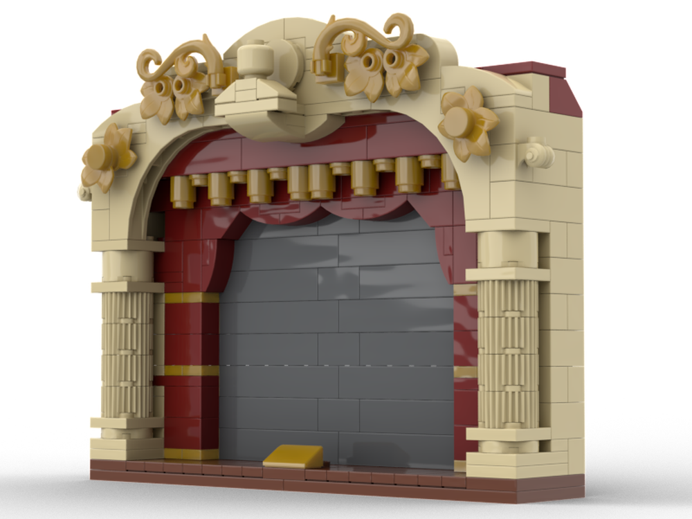 LEGO MOC Large Proscenium Arch SIMPLIFIED by AntOrman | Rebrickable ...
