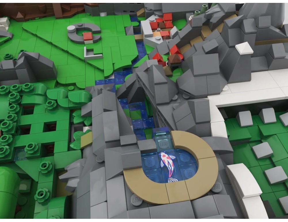 LEGO MOC The Legend of Zelda: Ocarina of Time - Map of Hyrule by Super ...