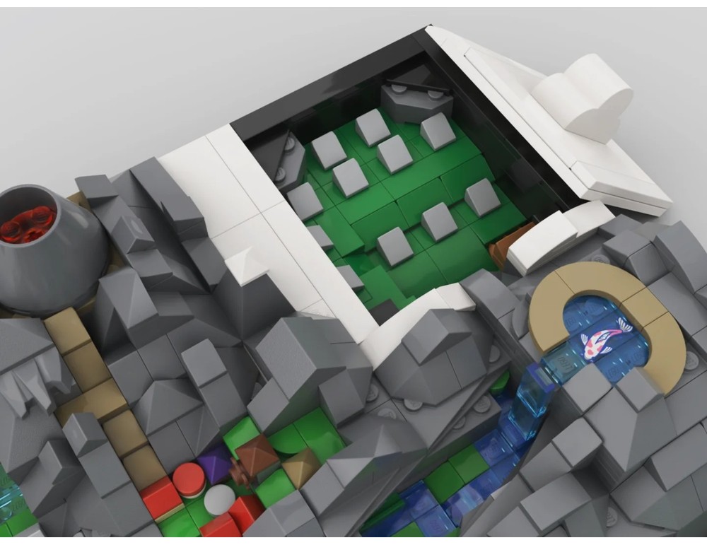 LEGO MOC-212291 The Legend of Zelda: Ocarina of Time - Map of Hyrule by ...