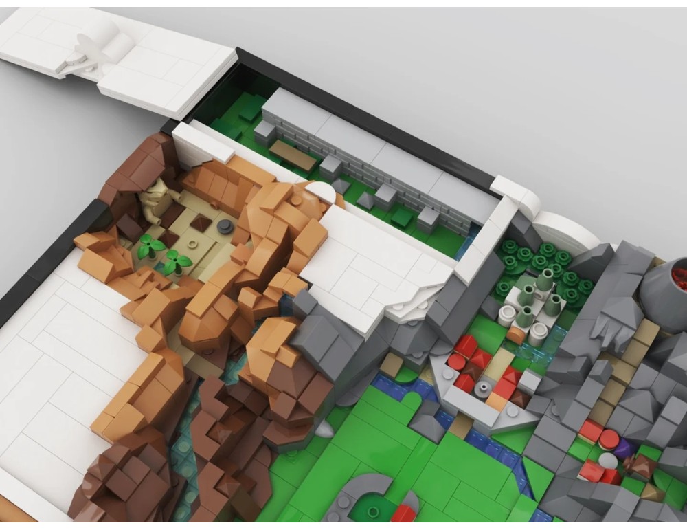 LEGO MOC-212291 The Legend of Zelda: Ocarina of Time - Map of Hyrule by ...