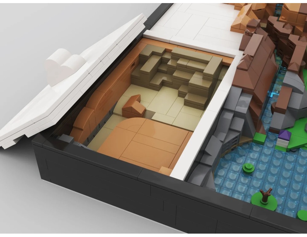 LEGO MOC-212291 The Legend of Zelda: Ocarina of Time - Map of Hyrule by ...