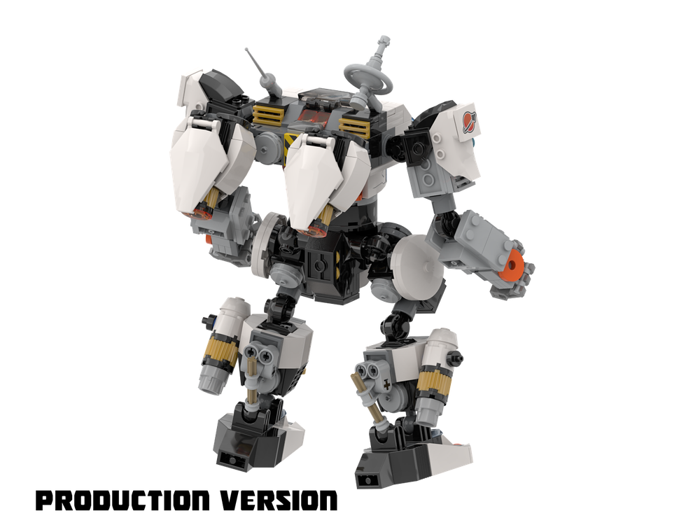 LEGO MOC-212296 Heavy Space Mech II - (MOC-188313 Modification) by Mech ...