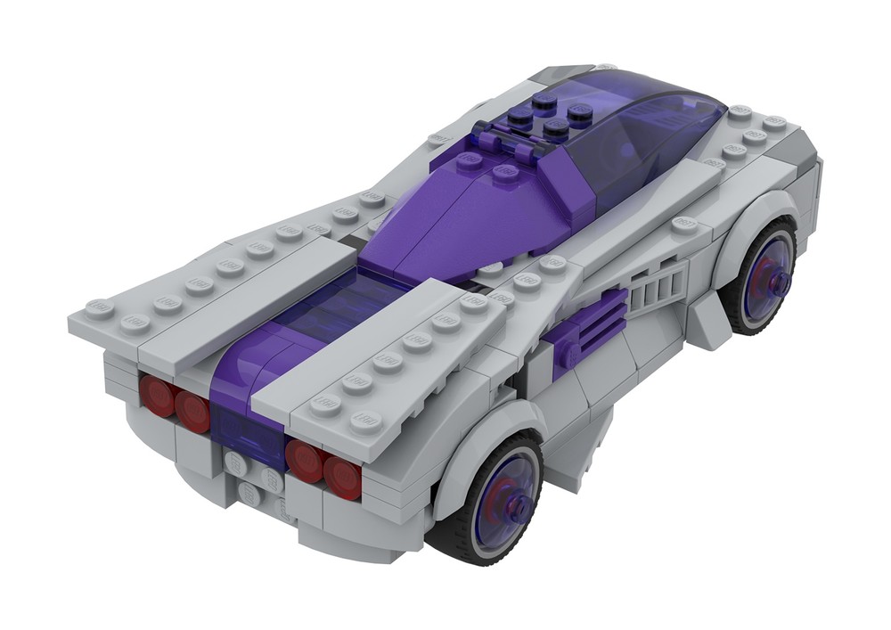 Lego Moc Anthracite Hot Wheels Acceleracers By Pfundjj Rebrickable