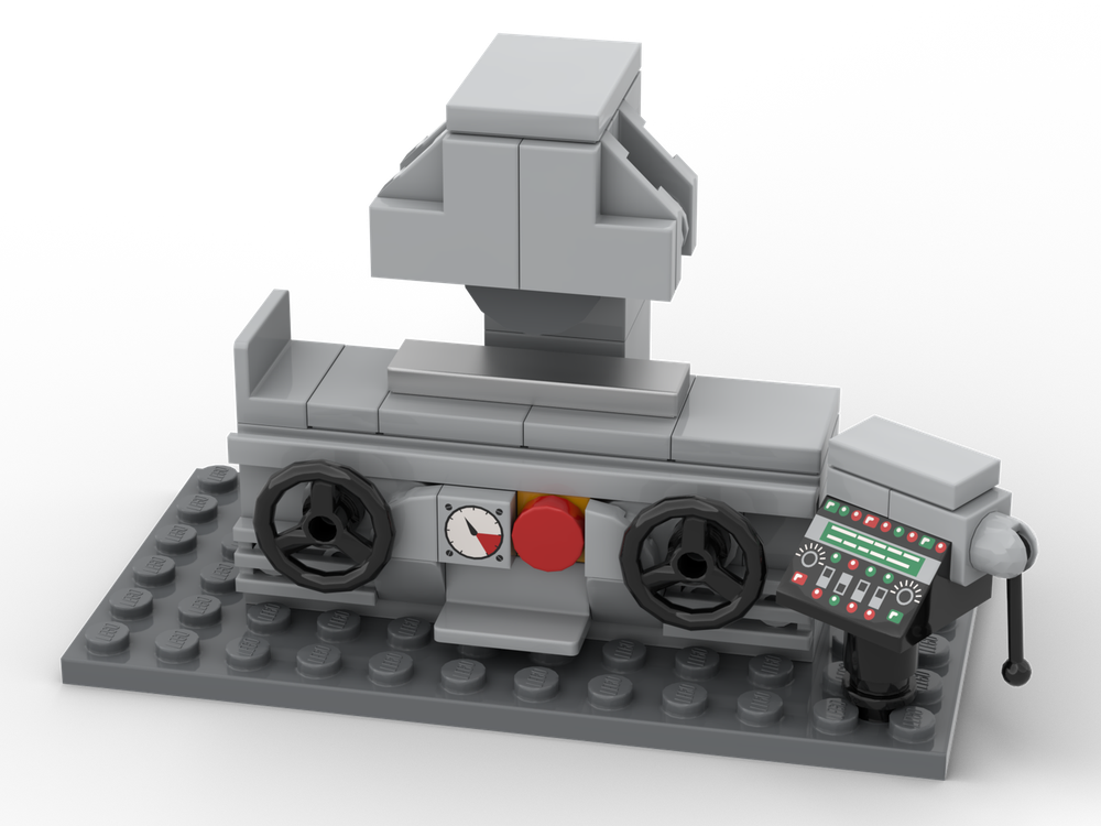 LEGO MOC Surface Grinder - Machine Tools by Rodikachu | Rebrickable ...