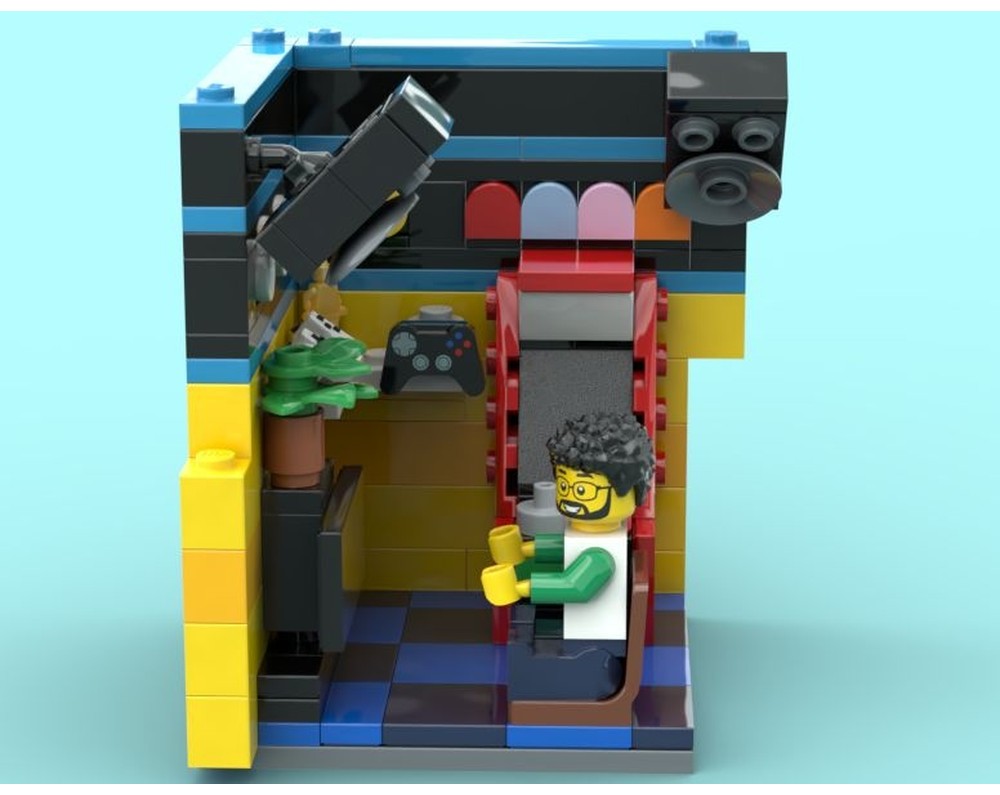 LEGO MOC-212301 Gamer Habitat by AntOrman | Rebrickable - Build with LEGO