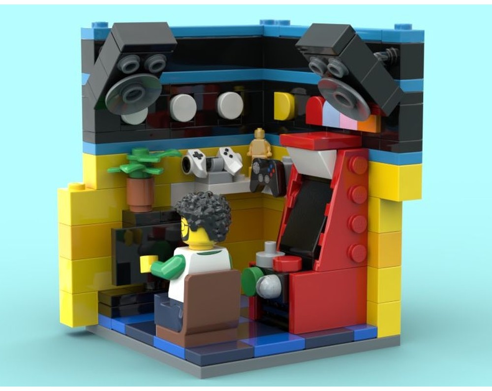 LEGO MOC-212301 Gamer Habitat by AntOrman | Rebrickable - Build with LEGO