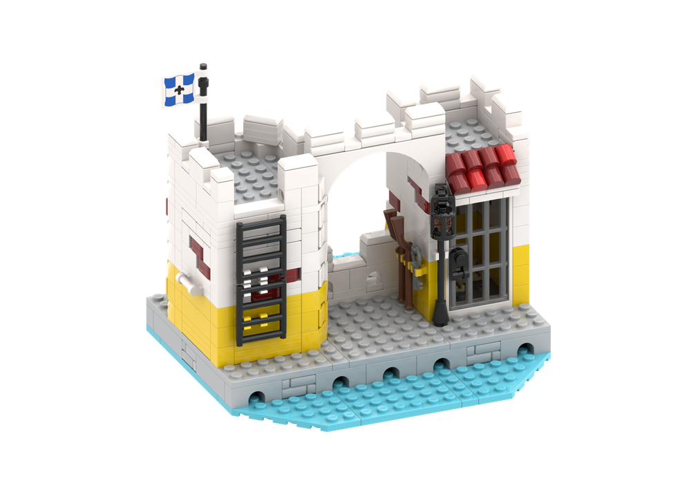 LEGO MOC Broadside's Brig (6259) Remake by Surcote | Rebrickable ...