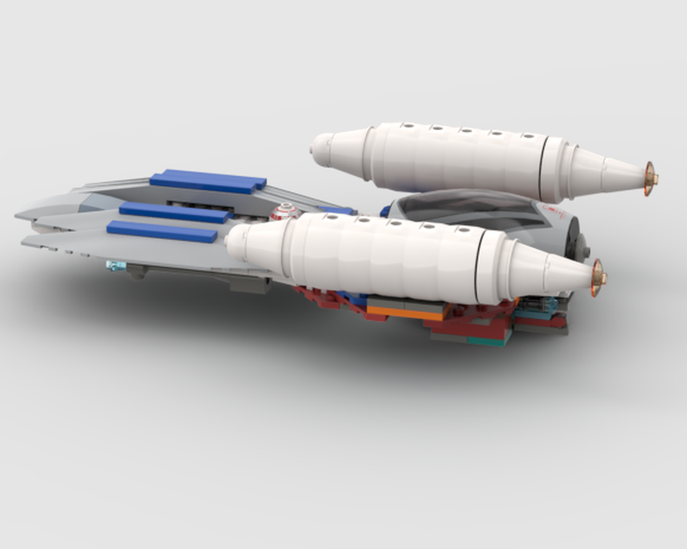 LEGO MOC-212312 Y wing interceptor by jonasLEGO | Rebrickable - Build ...