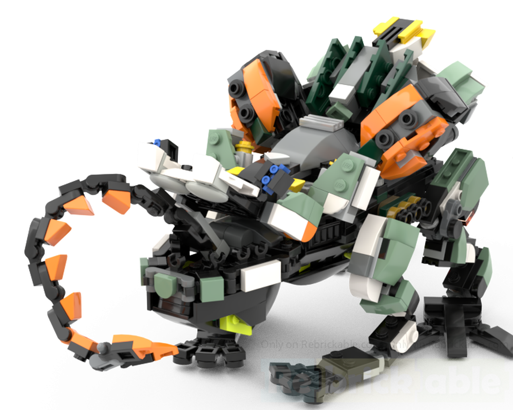 LEGO MOC Bilegut (from Horizon) by Pablow030 | Rebrickable - Build with ...