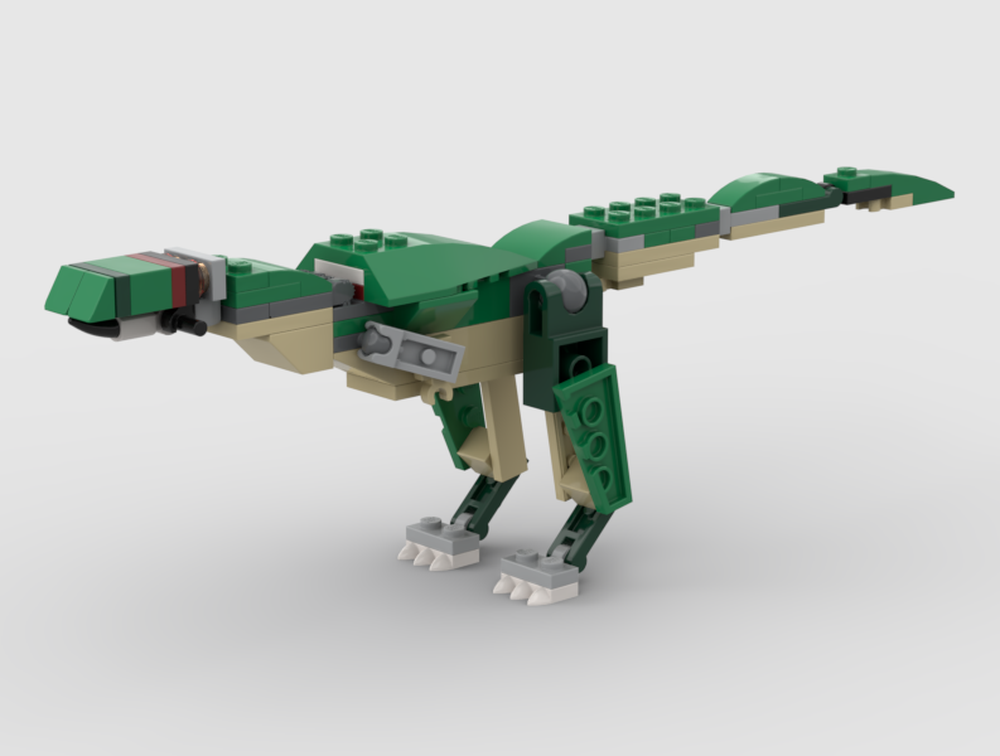 LEGO MOC 31058 Albertosaurus sarcophagus 1:32 by SuperHeroBrick ...