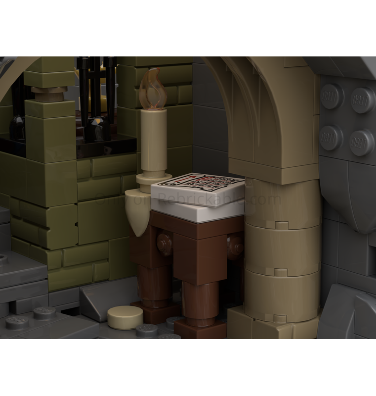 LEGO MOC Fantasy diorama - the dark dungeon entrance by raguidel ...