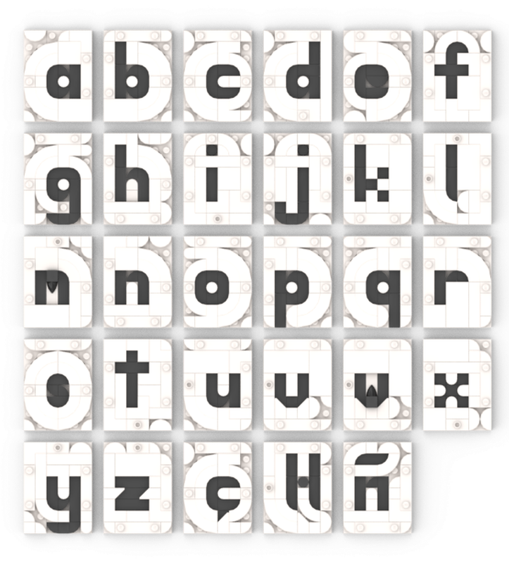 LEGO MOC Lower-case Letter Models for 41839-1 Message Board by amadeup ...
