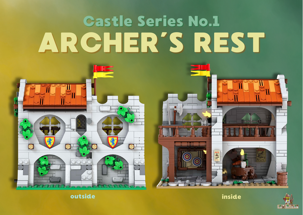 LEGO MOC Archer's Rest (Castle Series No. 1) by lux.bricks ...