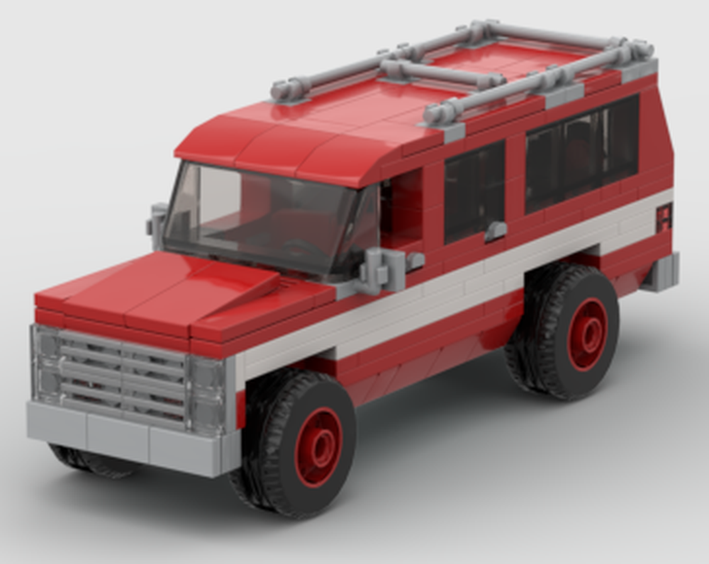 LEGO MOC Chevy Squarebody Suburban C10, Squarebody #6 by Caroholic ...