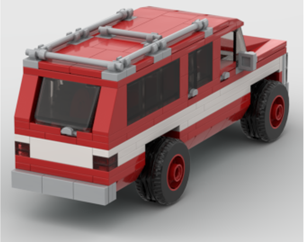 LEGO MOC Chevy Squarebody Suburban C10, Squarebody #6 by Caroholic ...