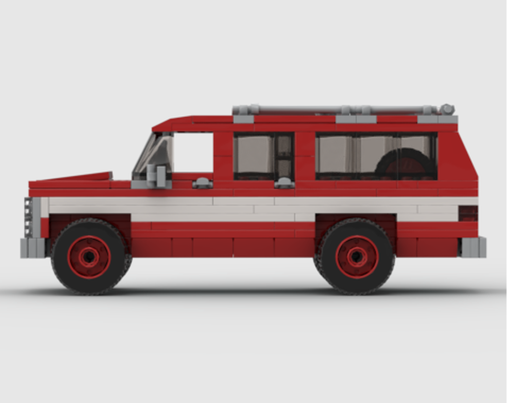 LEGO MOC Chevy Squarebody Suburban C10, Squarebody #6 by Caroholic ...