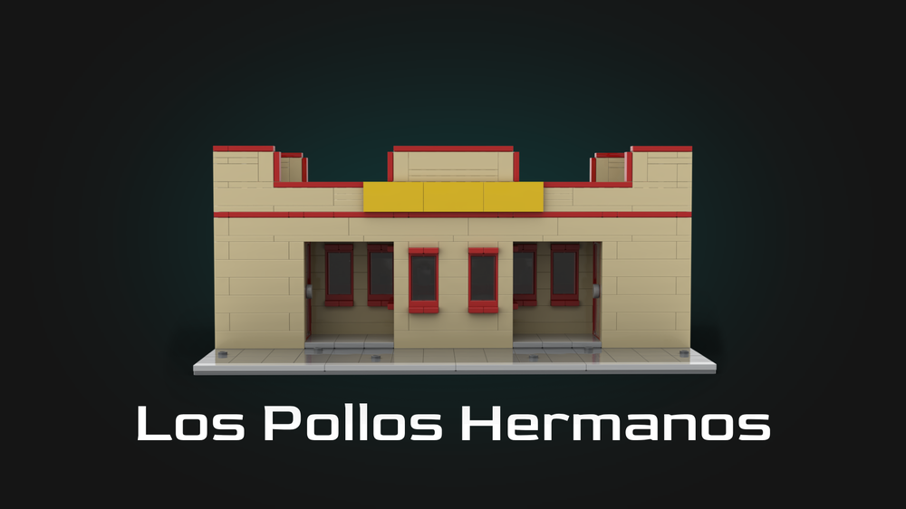 LEGO MOC Los Pollos Hermanos | Modular Building by obiblock ...