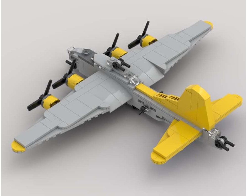 LEGO MOC-212405 B-17 Flying Fortress (1/110 scale) by Vincent W ...