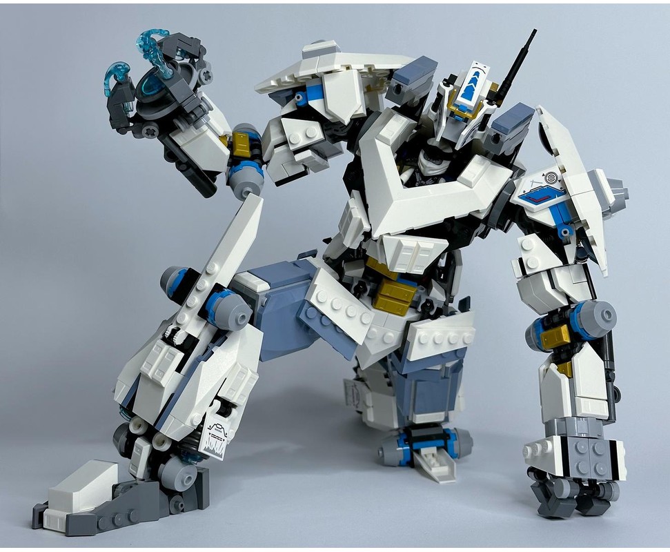 LEGO MOC Legacy Zane's Titan Mech Modification by bobbacatmocs ...