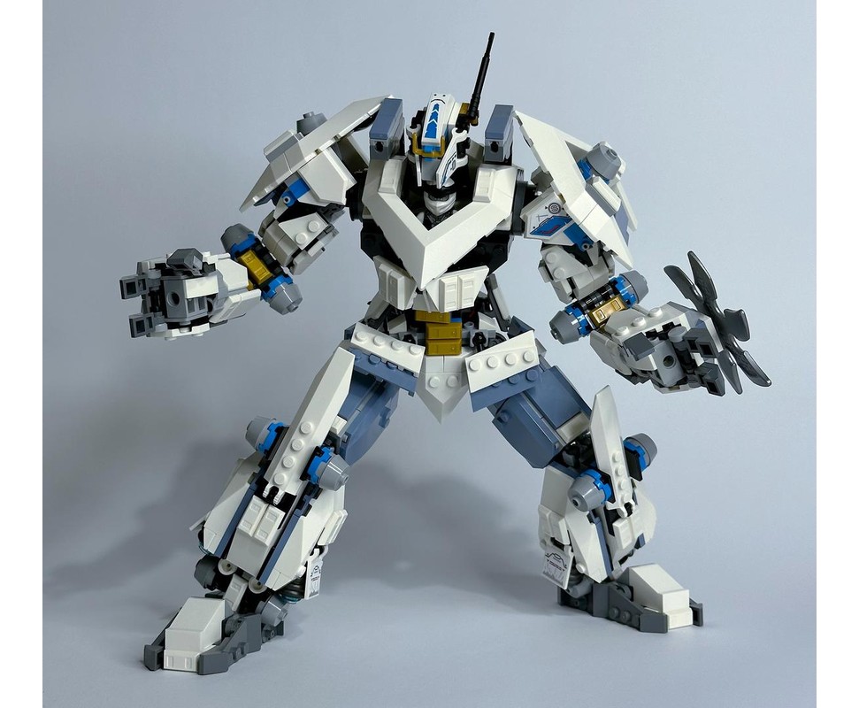 LEGO MOC Legacy Zane's Titan Mech Modification by bobbacatmocs ...