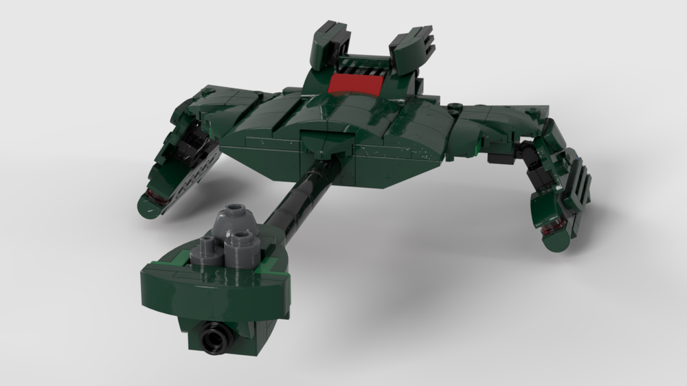 LEGO MOC Klingon D-7 Battlecruiser ST:TOS by AbvAvrgUndrAchvr ...