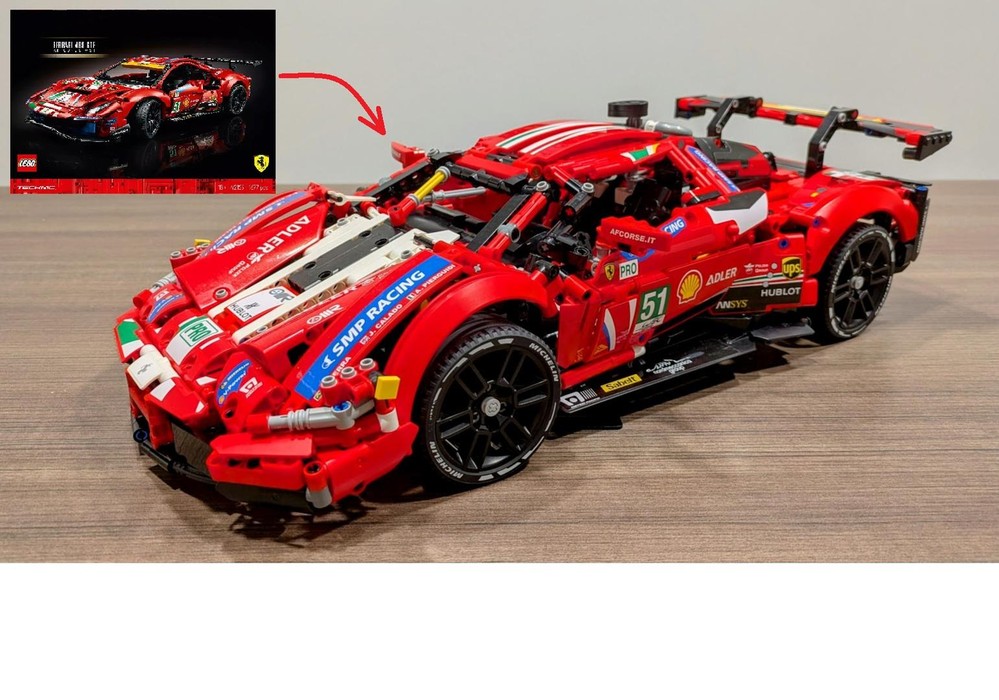 LEGO MOC-212423 LEGO 42125 Alternate - SF GT3 version by moizzz69 ...