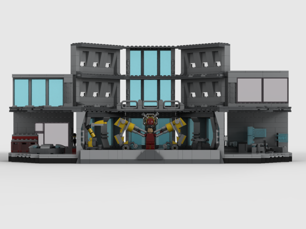 LEGO MOC Iron Man Hall of Armor by Gman88 | Rebrickable - Build with LEGO