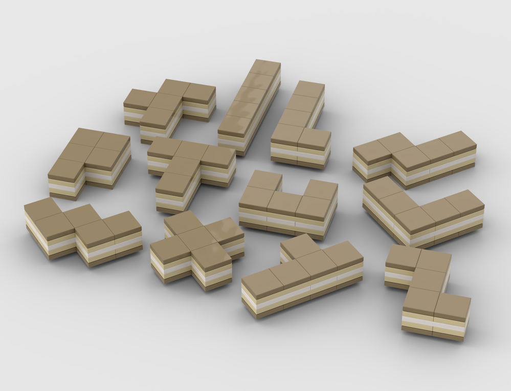 LEGO MOC Pentomino 3D by Niceno | Rebrickable - Build with LEGO