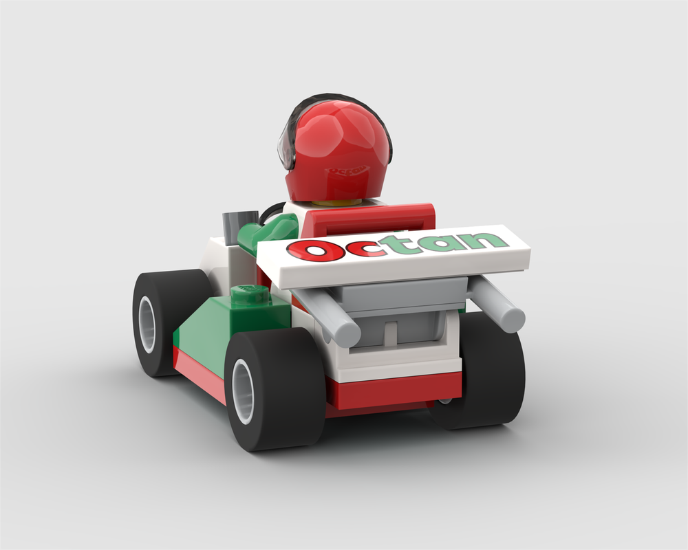 LEGO MOC-212441 Octan Go-Kart by Briquoleur | Rebrickable - Build with LEGO