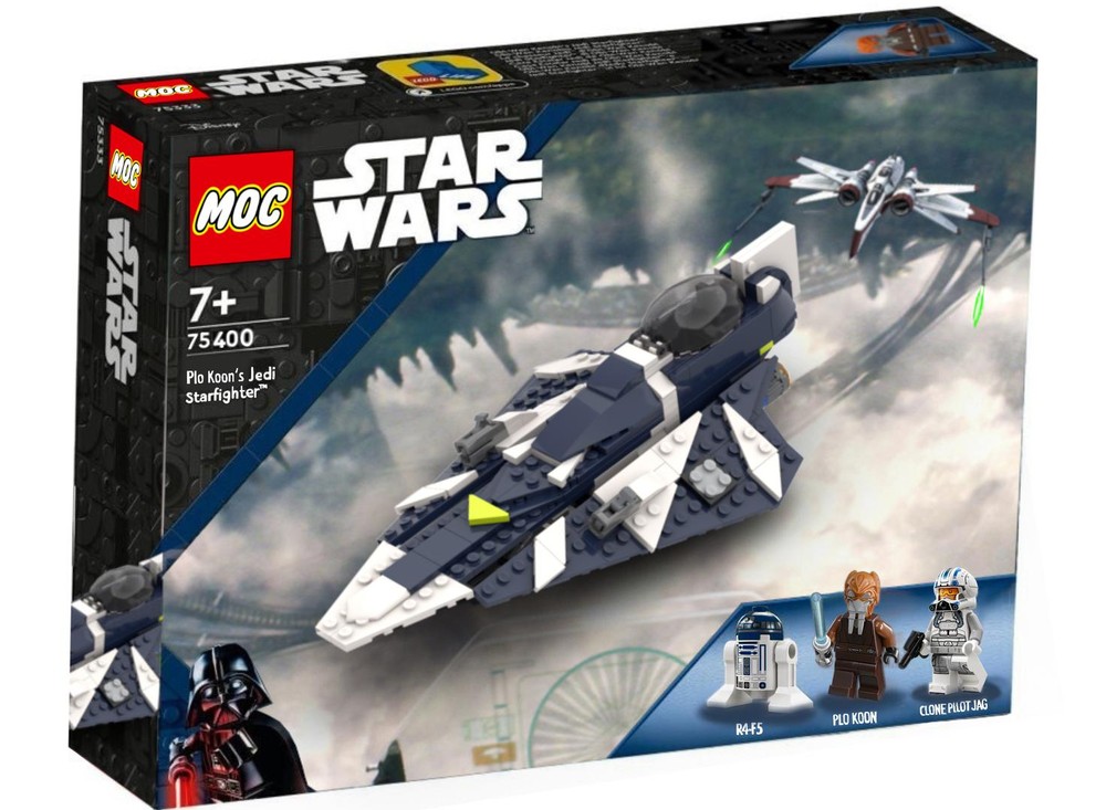 LEGO MOC Plo Koon`s Jedi Starfighter [in the style of LEGO 75333 ] by ...