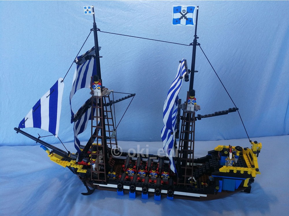 LEGO MOC Blue Parrot - The Pirate Hunter - Caribbean Clipper MOD by oki ...