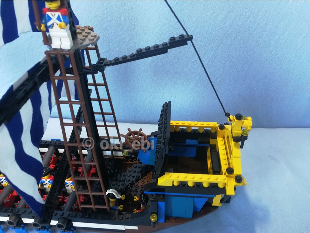 LEGO MOC Blue Parrot - The Pirate Hunter - Caribbean Clipper MOD by oki ...