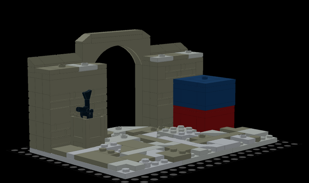 LEGO MOC Outer rim planet gateway by Chickennuggie | Rebrickable ...